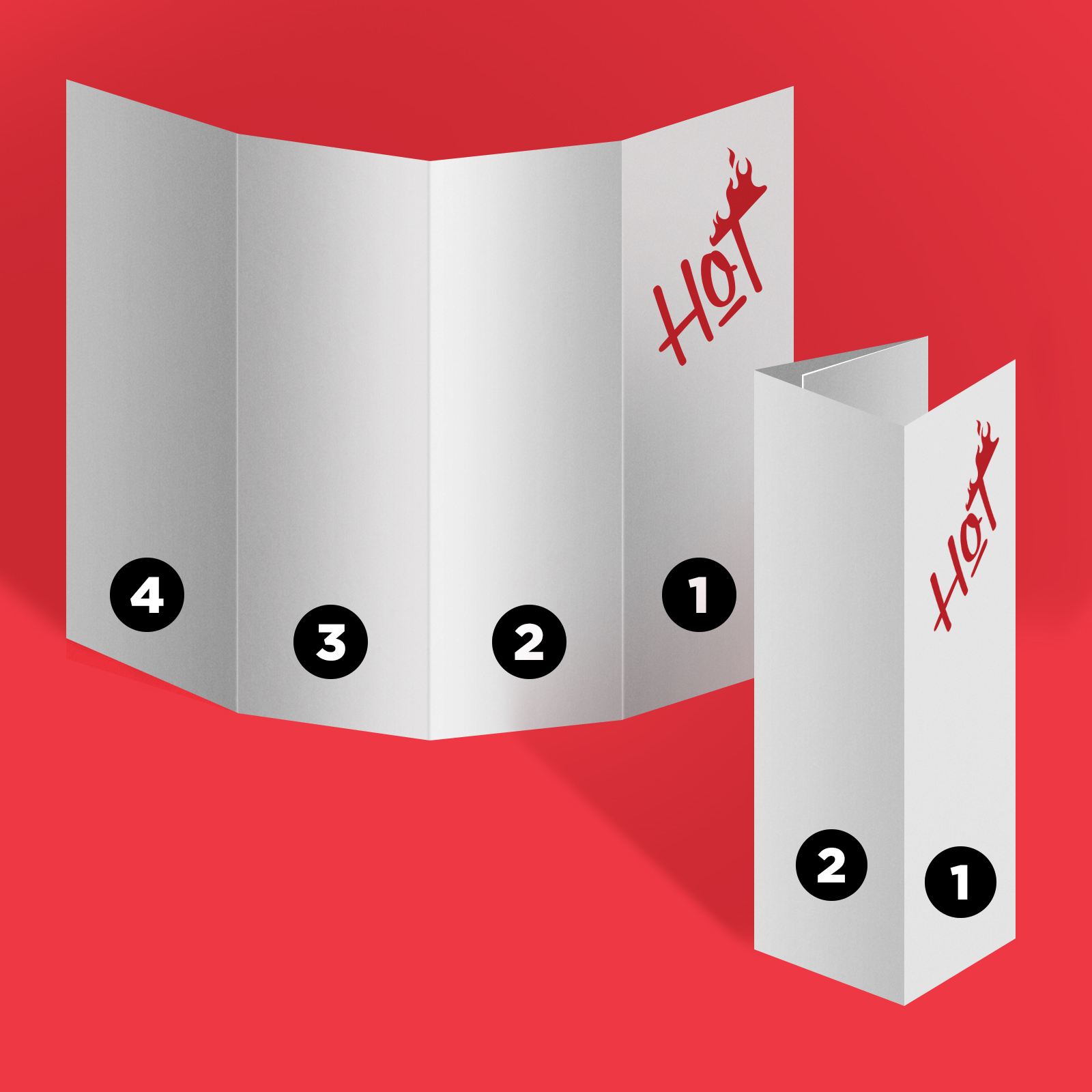 Specialty Folds Brochures - HOTCARDS