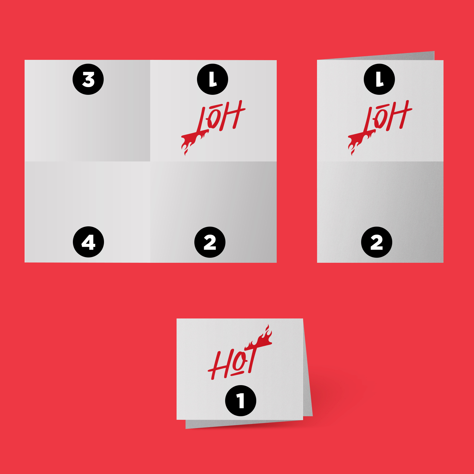Specialty Folds Brochures - HOTCARDS