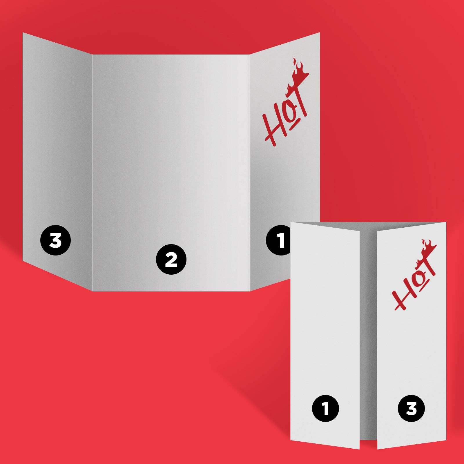 Specialty Folds Brochures - HOTCARDS