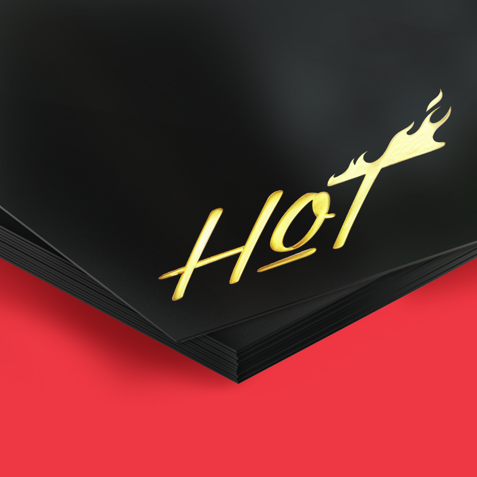 High-Impact Custom Raised Foil Postcards | HOTCARDS